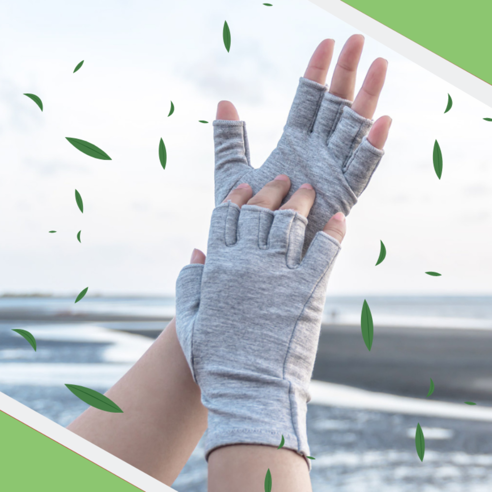 Bamboo Compression Gloves For Arthritis, Rheumatoid, And Hand Therapy ...