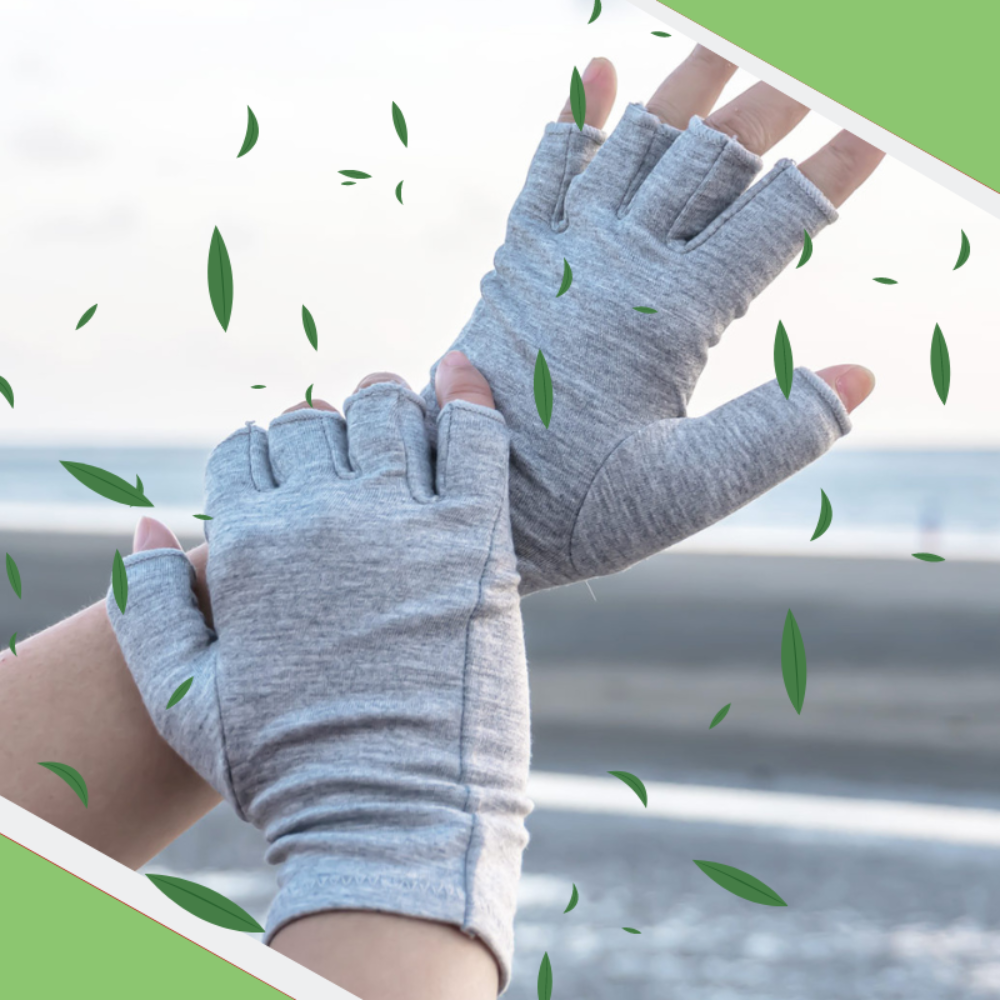 Bamboo Compression Gloves For Arthritis, Rheumatoid, And Hand Therapy ...